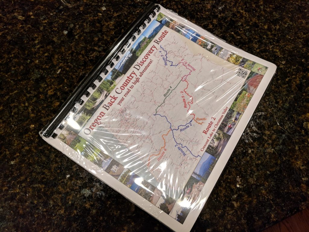Oregon Back Country Discovery Route Maps from OOHVA - Right AnglesRight ...